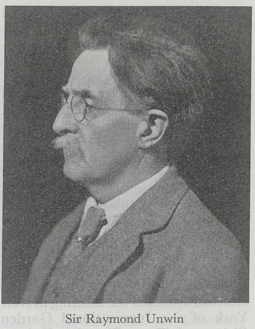 From the archive: What is Town Planning? – Sir Raymond Unwin's ...