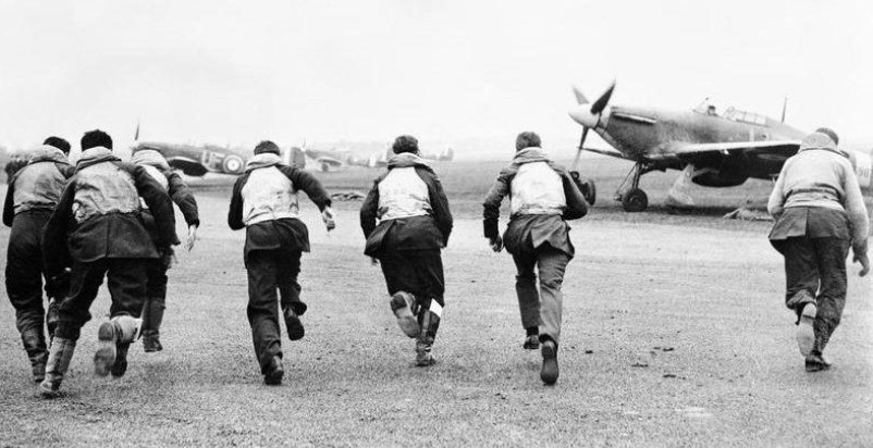 Assorted online displays and resources about the Battle of Britain ...